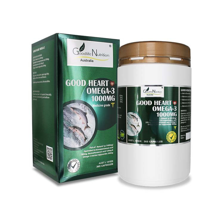 Goodlife Nutrition Good Heart Omega 3 Kapseln | Natonic