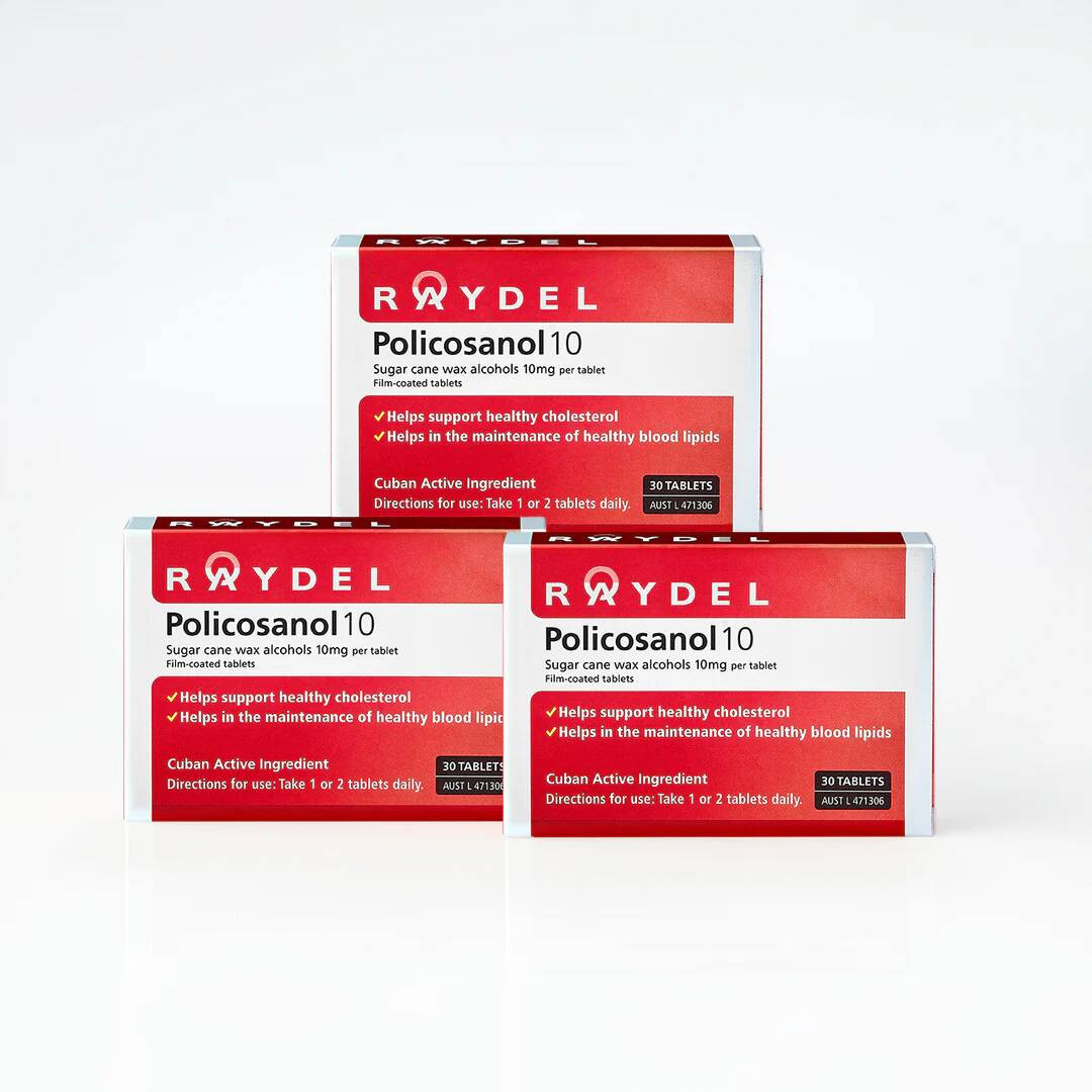 Raydel Policosanol 10mg 30 Tablet | Natonic