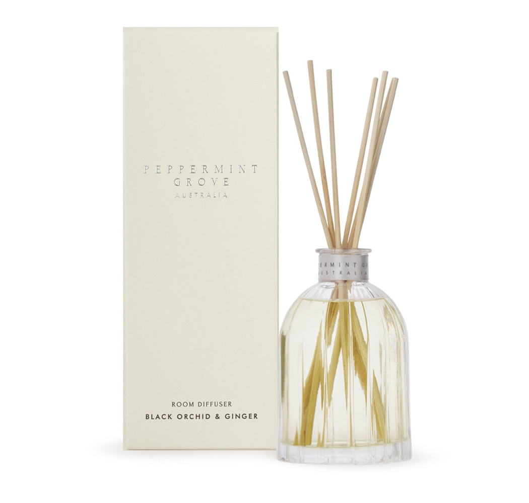 Peppermint Grove Black Orchid at Ginger Mini Room Diffuser 100ml | Natonic