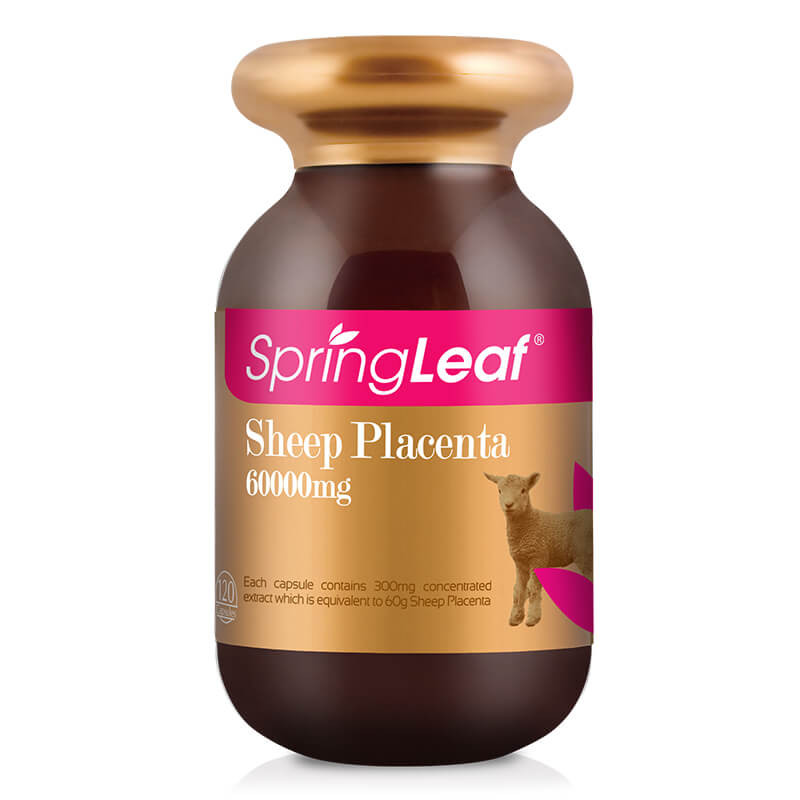 Springleaf Sheep Placenta 60000mg 120 Capsules | Natonic