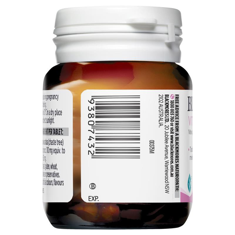 Blackmores-Vitex Agnus Castus 40 Tablets | Natonic