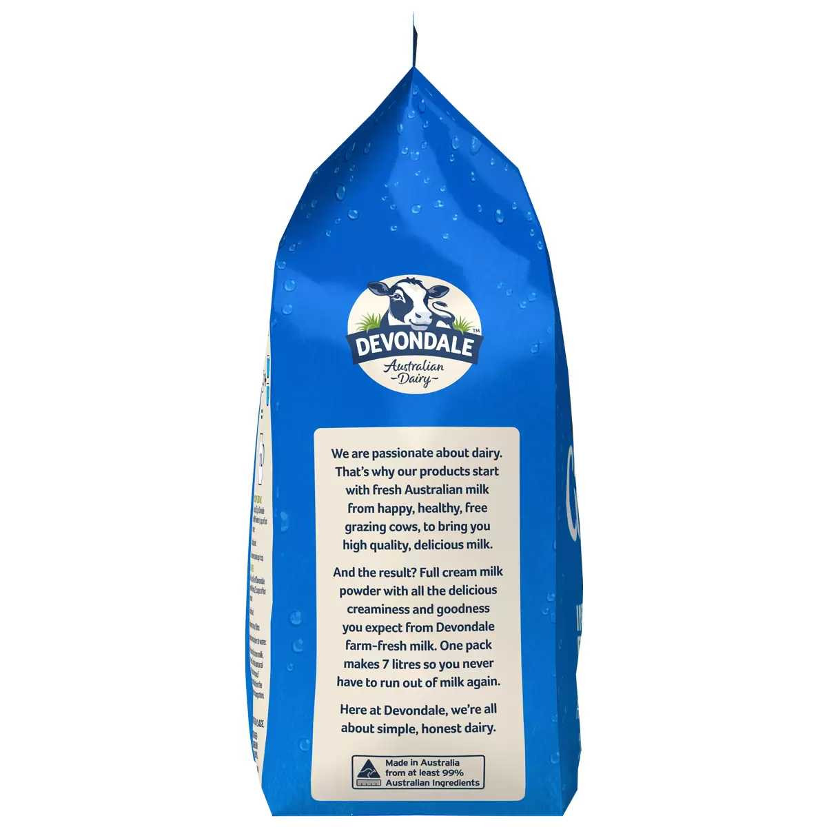 Devondale- Instant Full Cream Milk Powder 1kg | Natonic