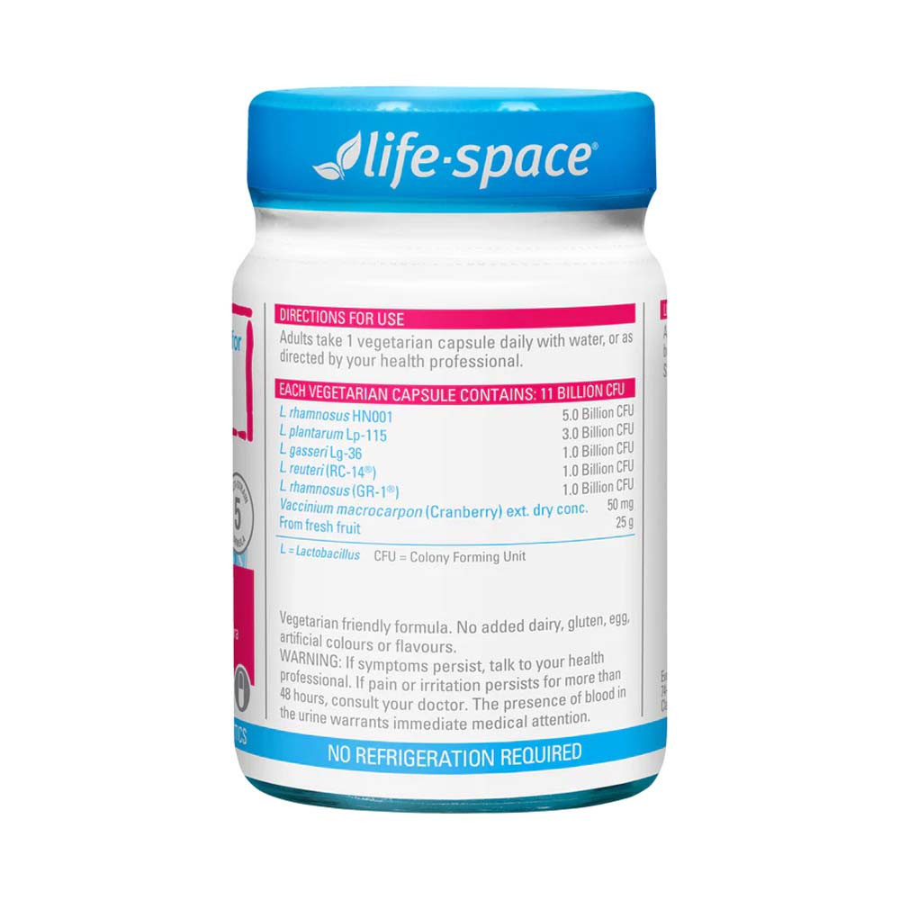 Lifespace Urogen 女性益生菌 60 粒胶囊 | Natonic