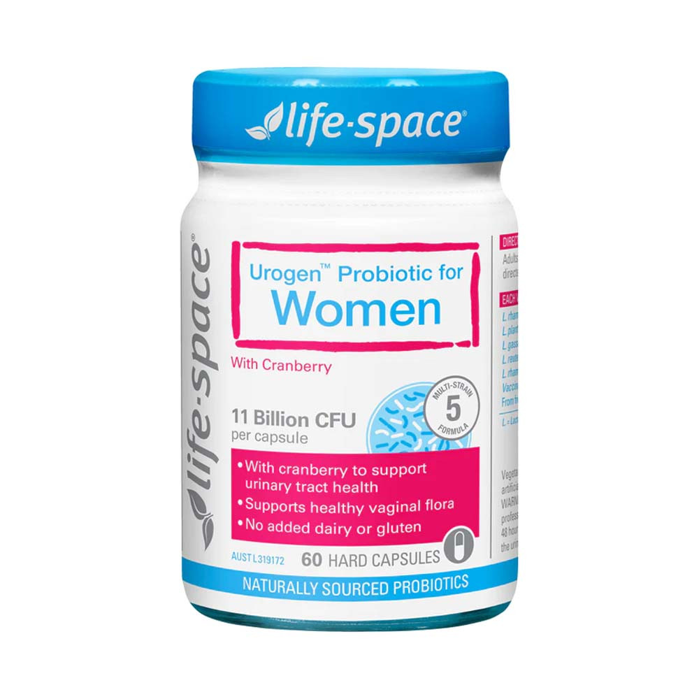 Lifespace Urogen 女性益生菌胶囊 60 粒 | Natonic