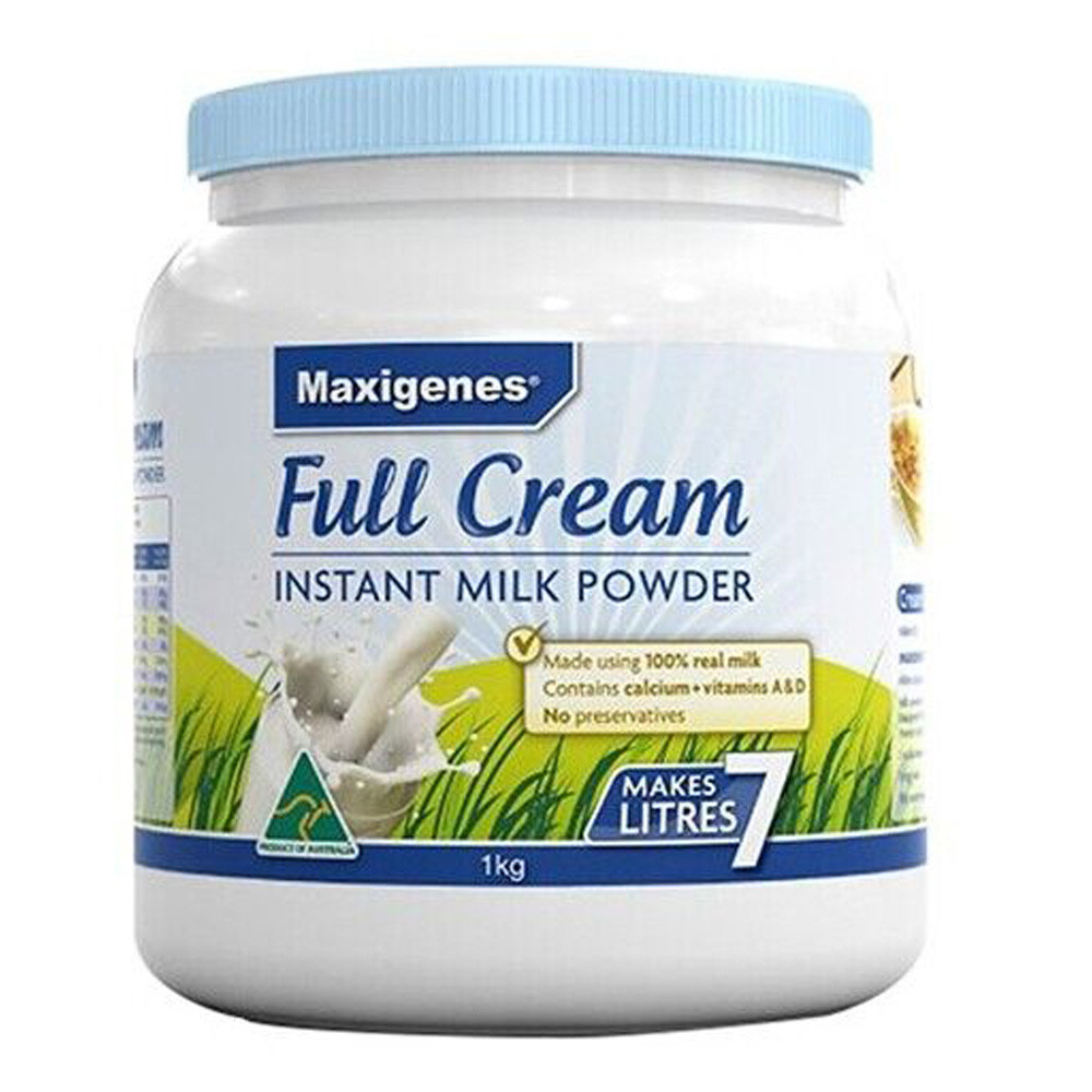 Maxigenes Full Cream Instant Milk Powder 1kg | Natonic
