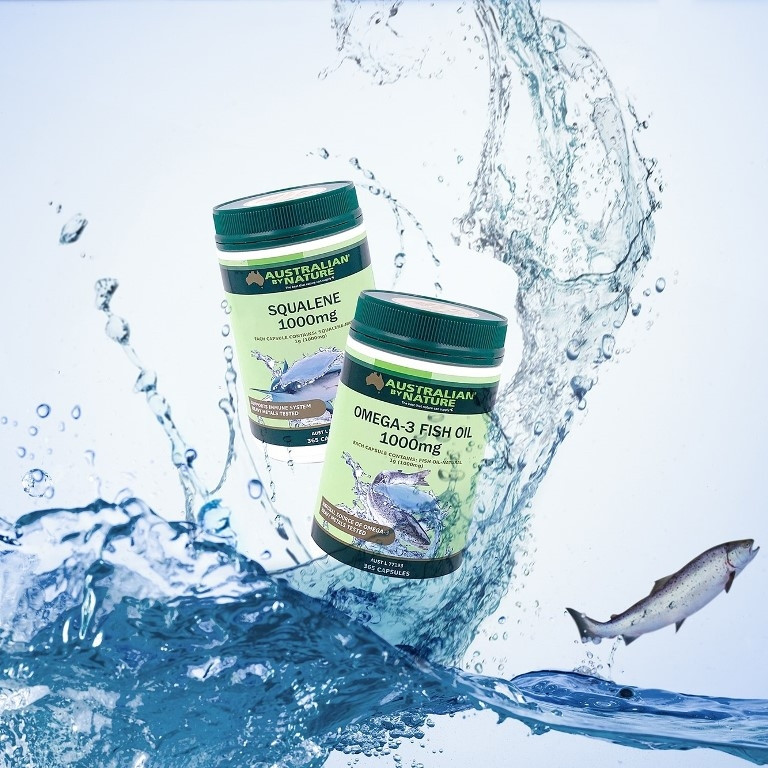 Australian by Nature-Omega-3 Fish Oil Capsules | Natonic