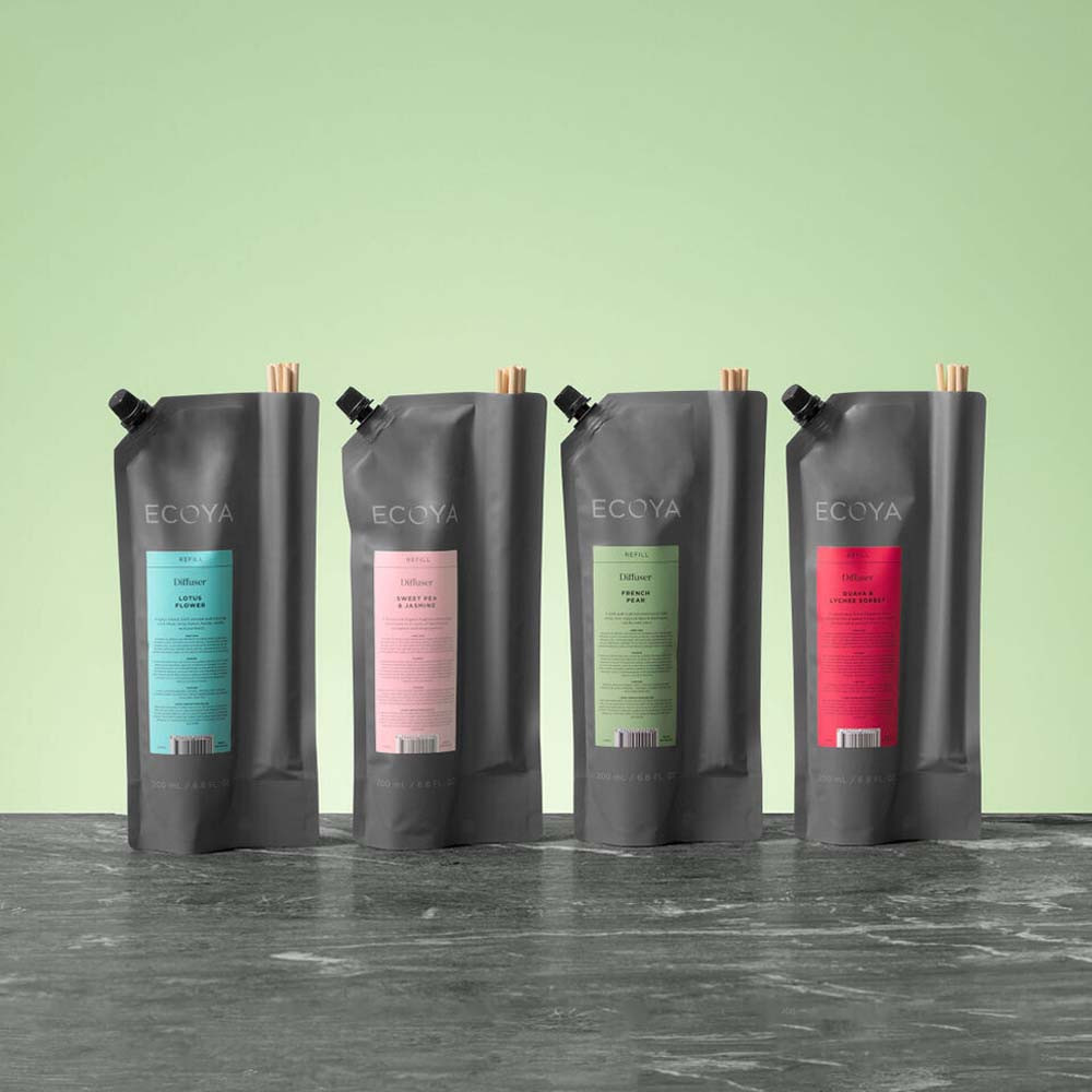 Ecoya-French Pear Fragranced Diffuser Refill 200ml | Natonic