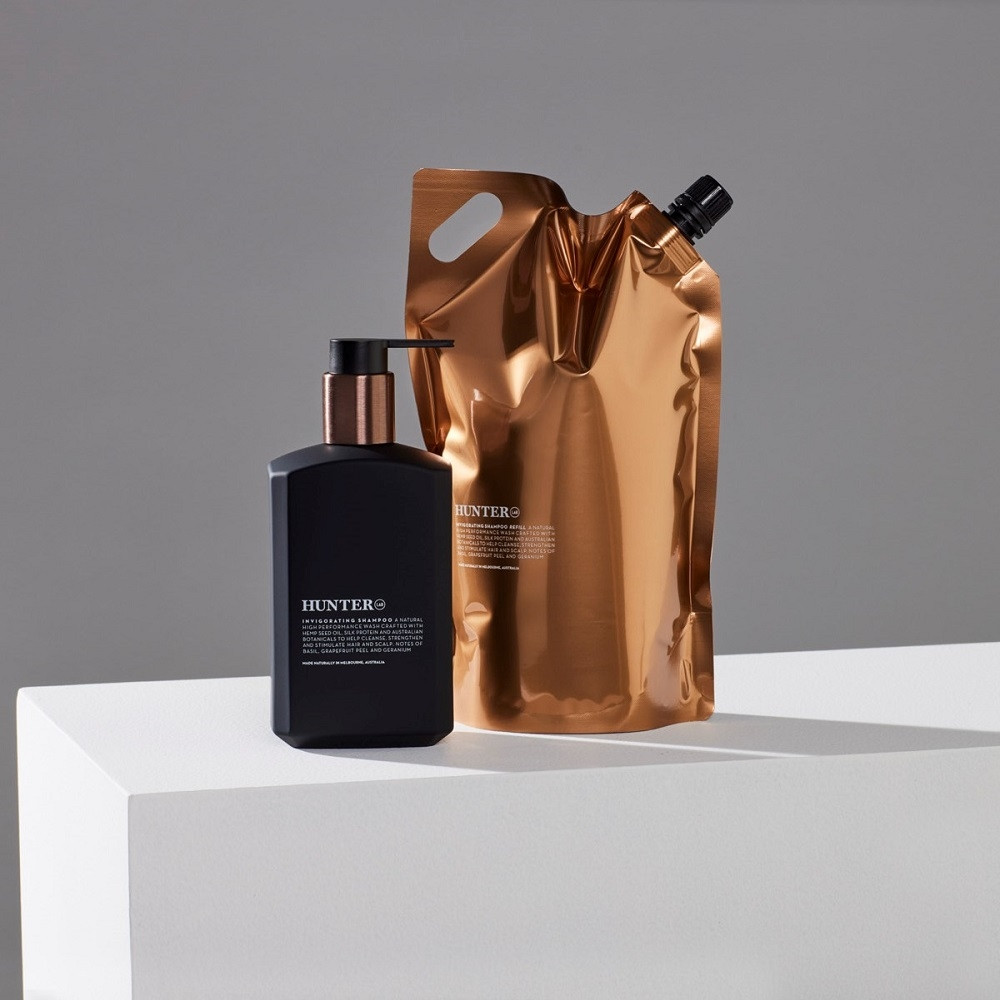 Hunter Lab Invigorating Shampoo 1L Refill | Natonic