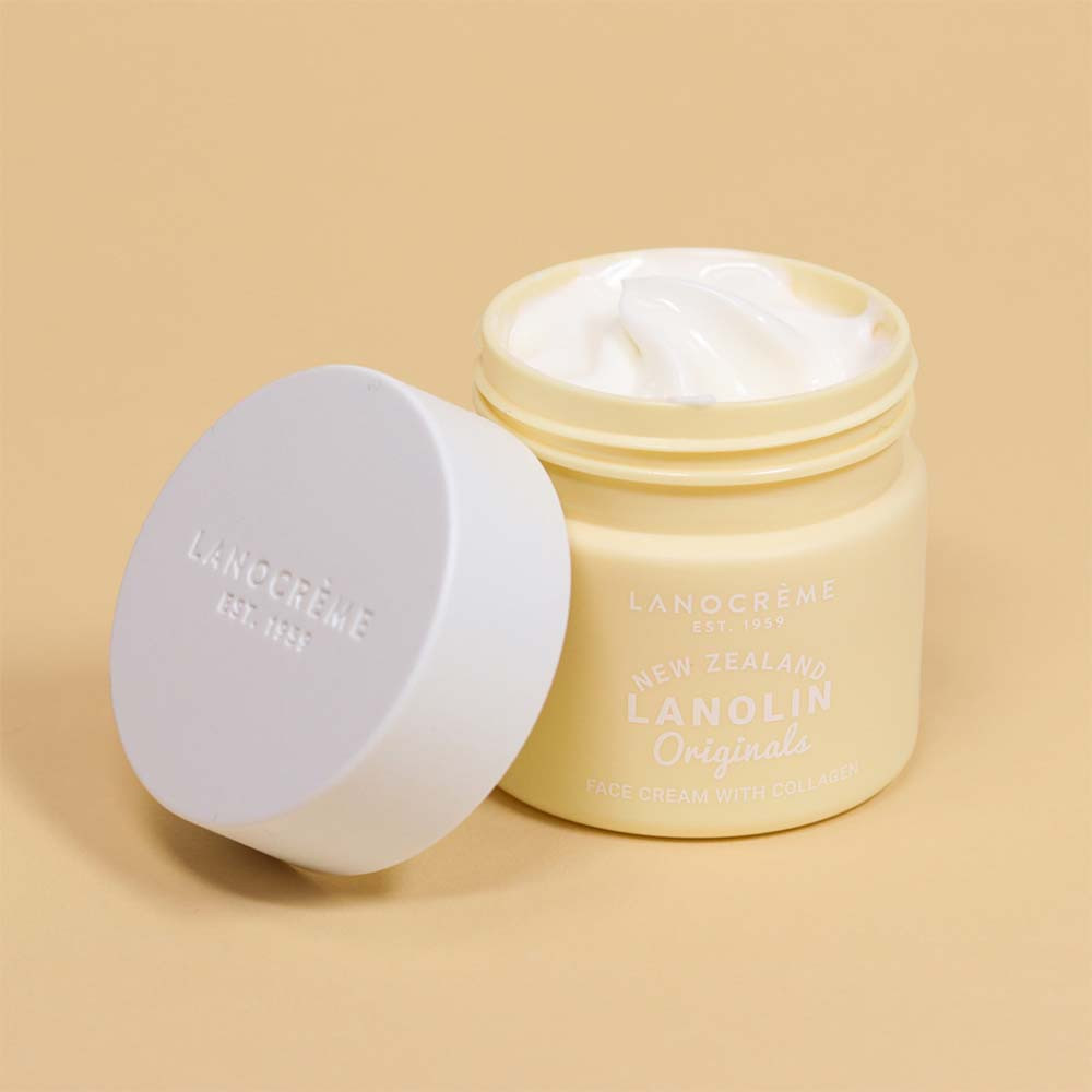 Lanocreme Lanolin Originals Face Cream with Collagen 100g | Natonic