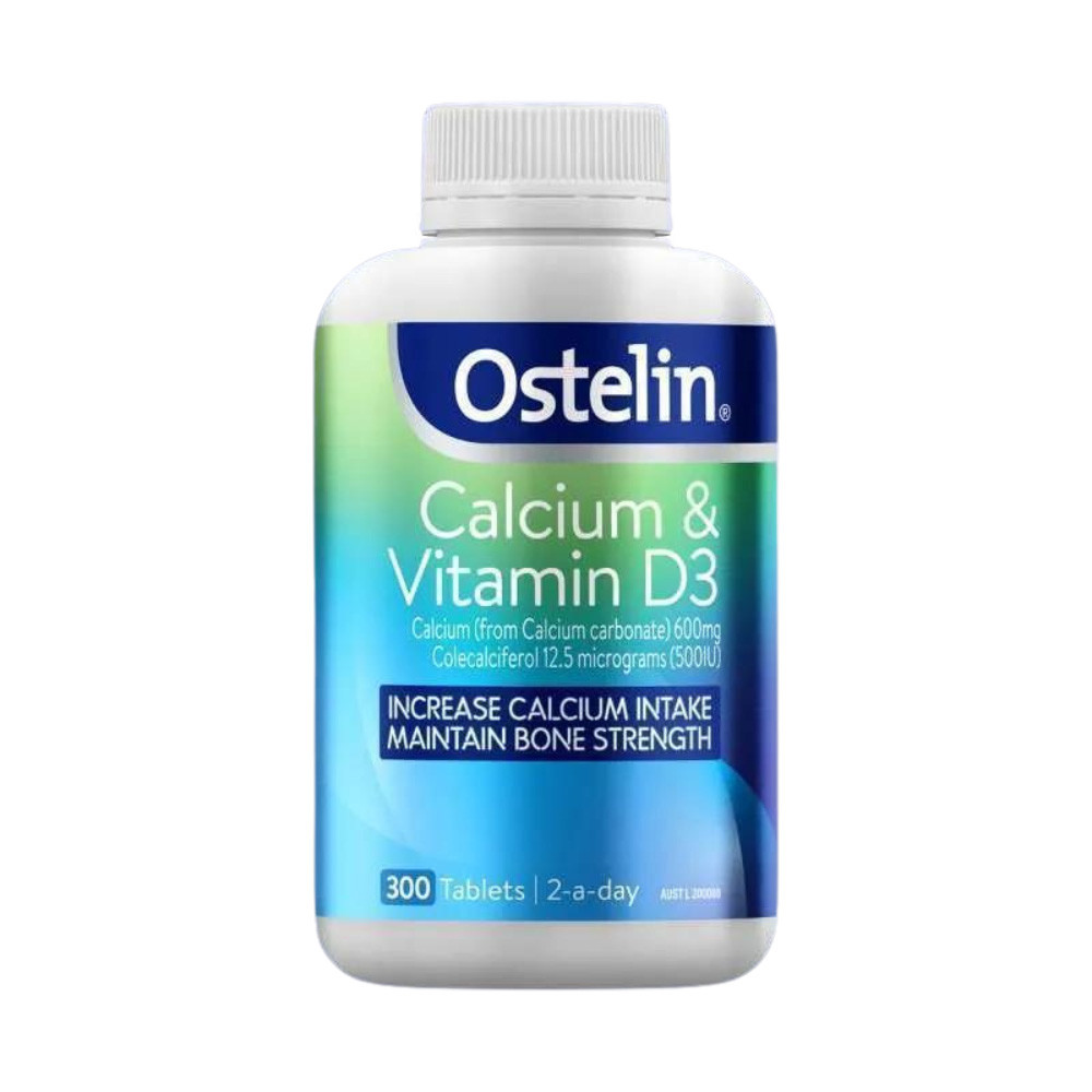 Ostelin Vitamin D & Calcium 300 Tablets | Natonic
