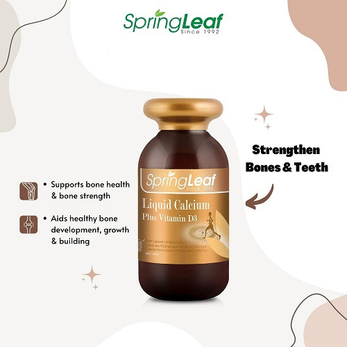 Springleaf Liquid Calcium Plus Vitamin D3 | Natonic