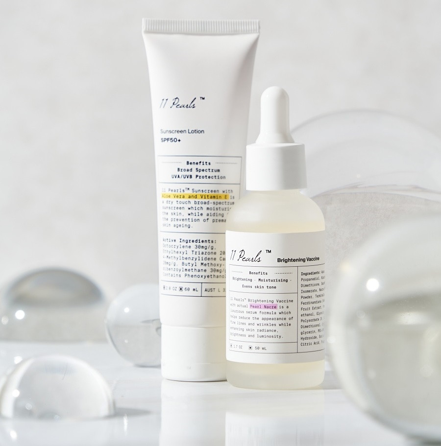 Unichi 11 Pearls Sunscreen Lotion SPF50+ 60ml | Natonic