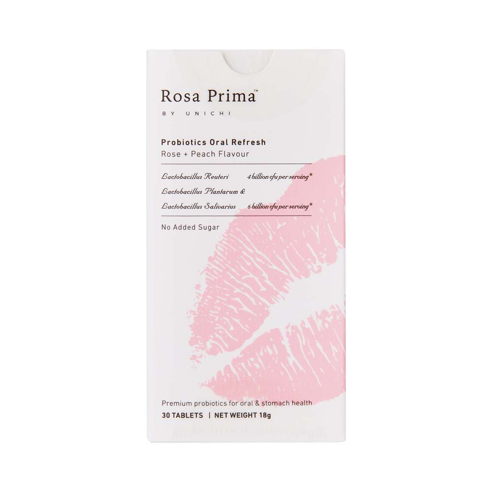 Unichi Rosa Prima Probiotics Oral Refresh 30 Tablets | Natonic