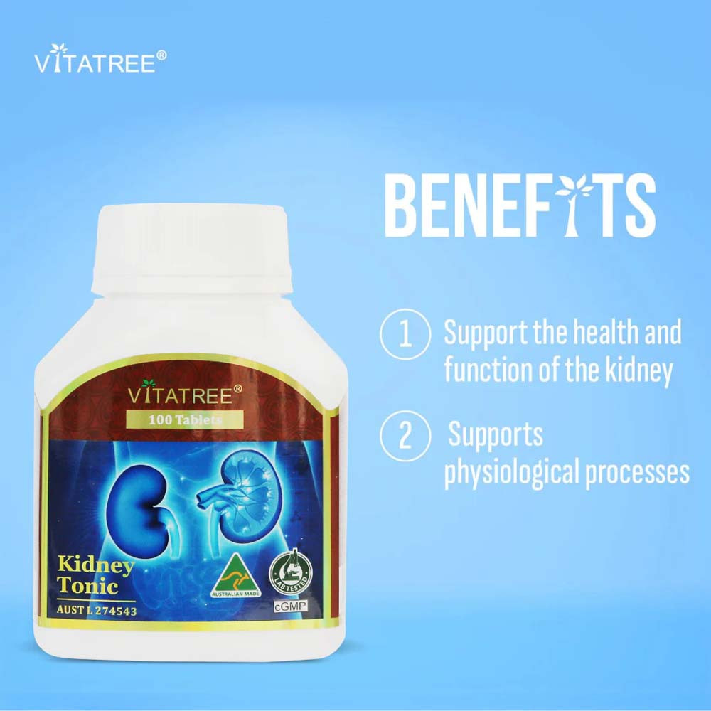 Vitatree Kidney Tonic 100 Tablets | Natonic