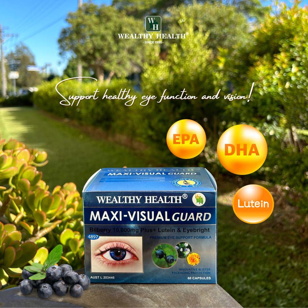 Wealthy Health - Maxi Visual Guard 60 Capsules | Natonic