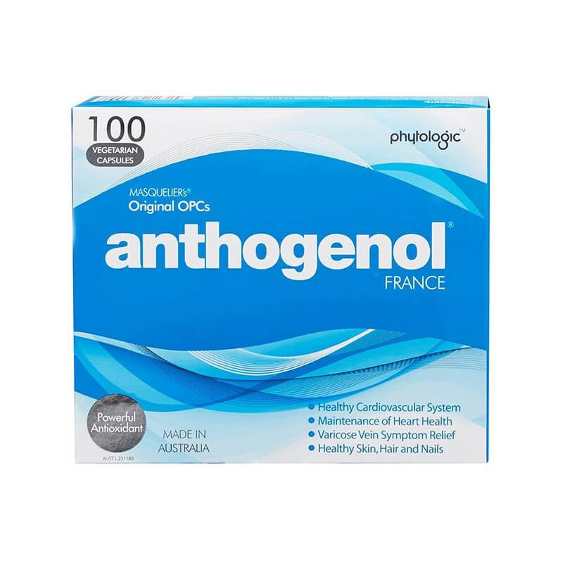 Anthogenol-100 Vegetarian Capsules | Natonic