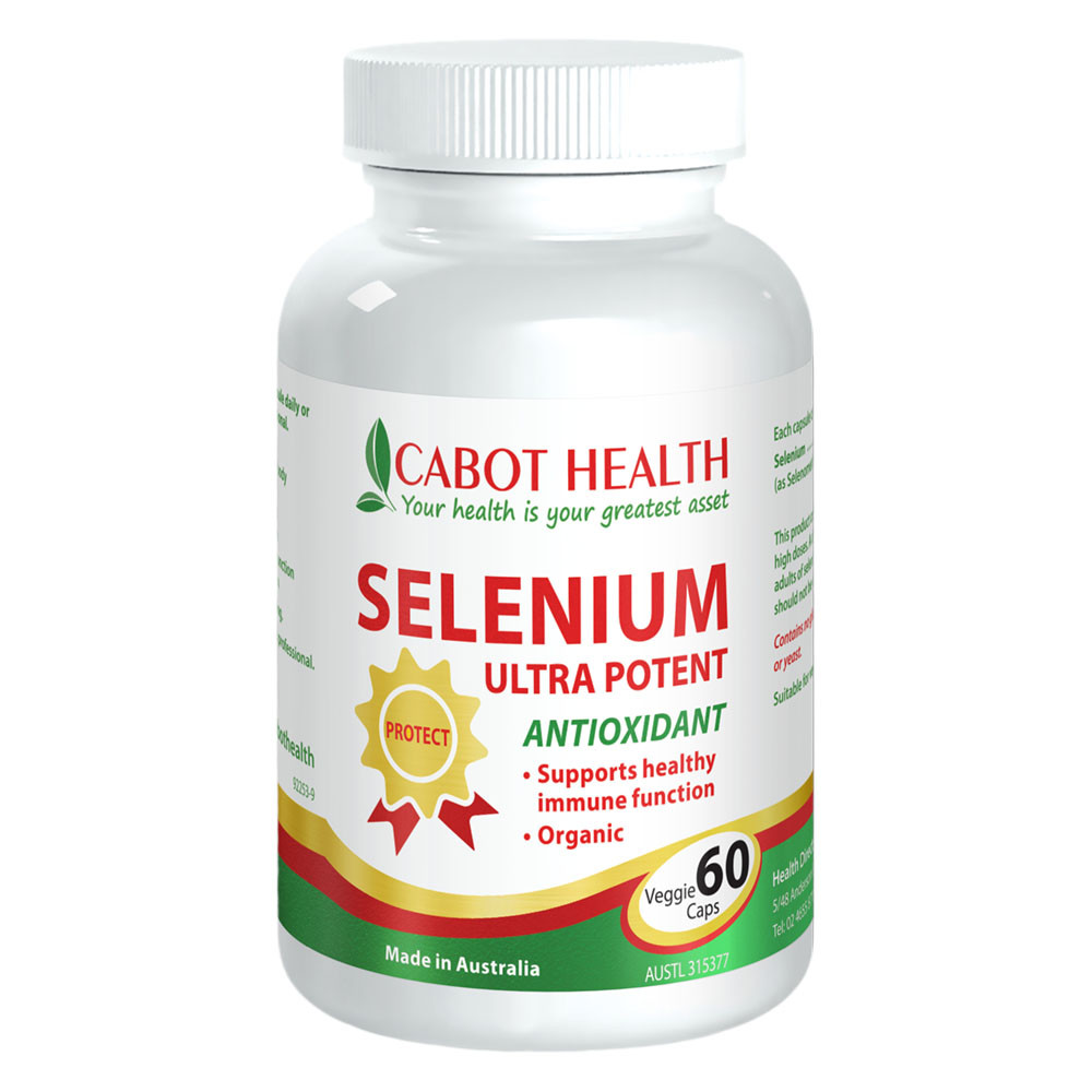 Cabot Health Selenium Ultra Potent 60 Capsules | Natonic