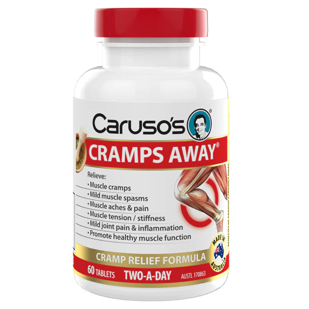Caruso's Natural Health Cramps Away 60 Tablets | Natonic