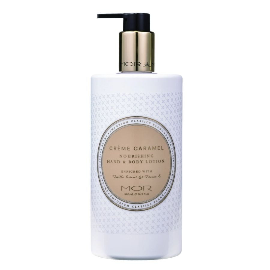 MOR Crème Caramel Nourishing Hand & Body Lotion 500ml | Natonic