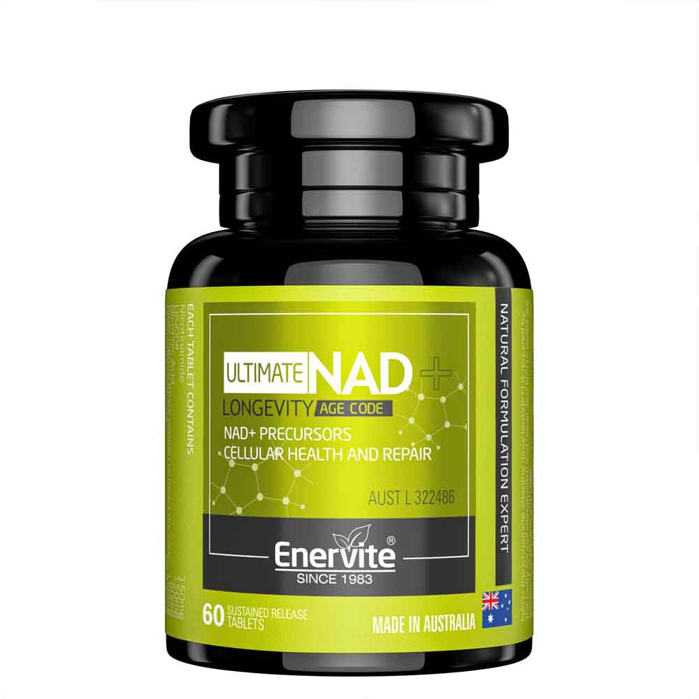Enervite-NAD+ 60 Capsules | Natonic
