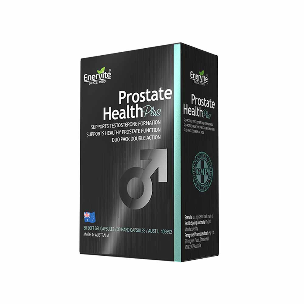 Enervite Prostate Health Plus 30 Soft Gel Capsules | Natonic