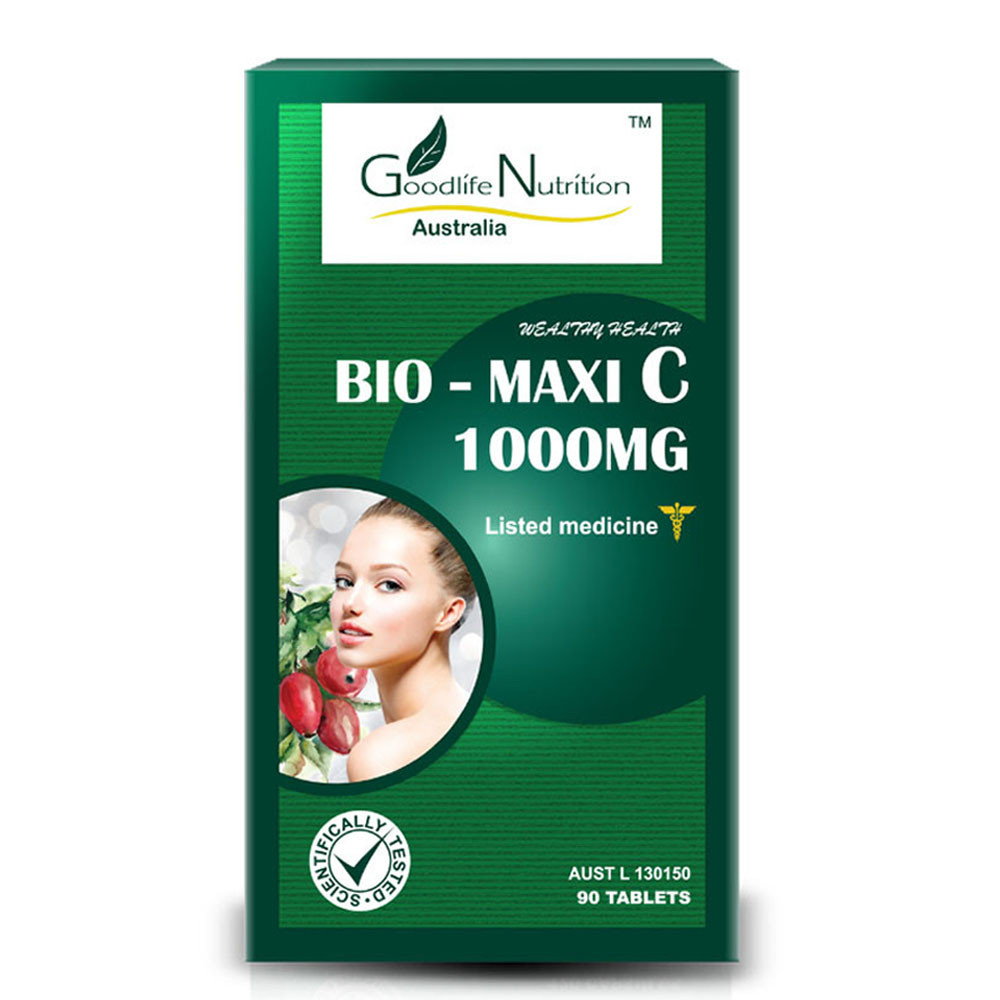 Goodlife Nutrition Bio Maxi C 1000mg 90 Tablets | Natonic