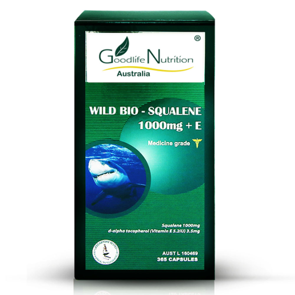 Goodlife Nutrition Wild Bio-Squalene 365 Capsules | Natonic