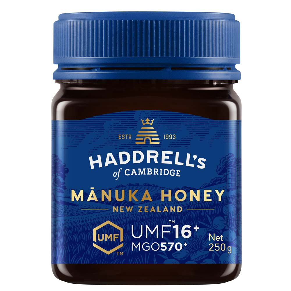 Haddrell's UMF 16+ Mānuka Honey 250g (MGO 570+) | Natonic