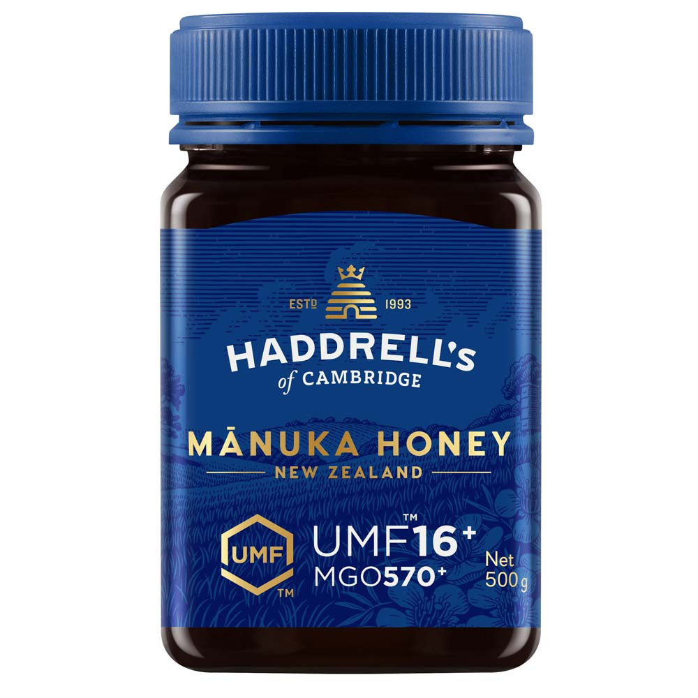 Haddrell's UMF 16+ Mānuka Honey 500g (MGO 570+) | Natonic