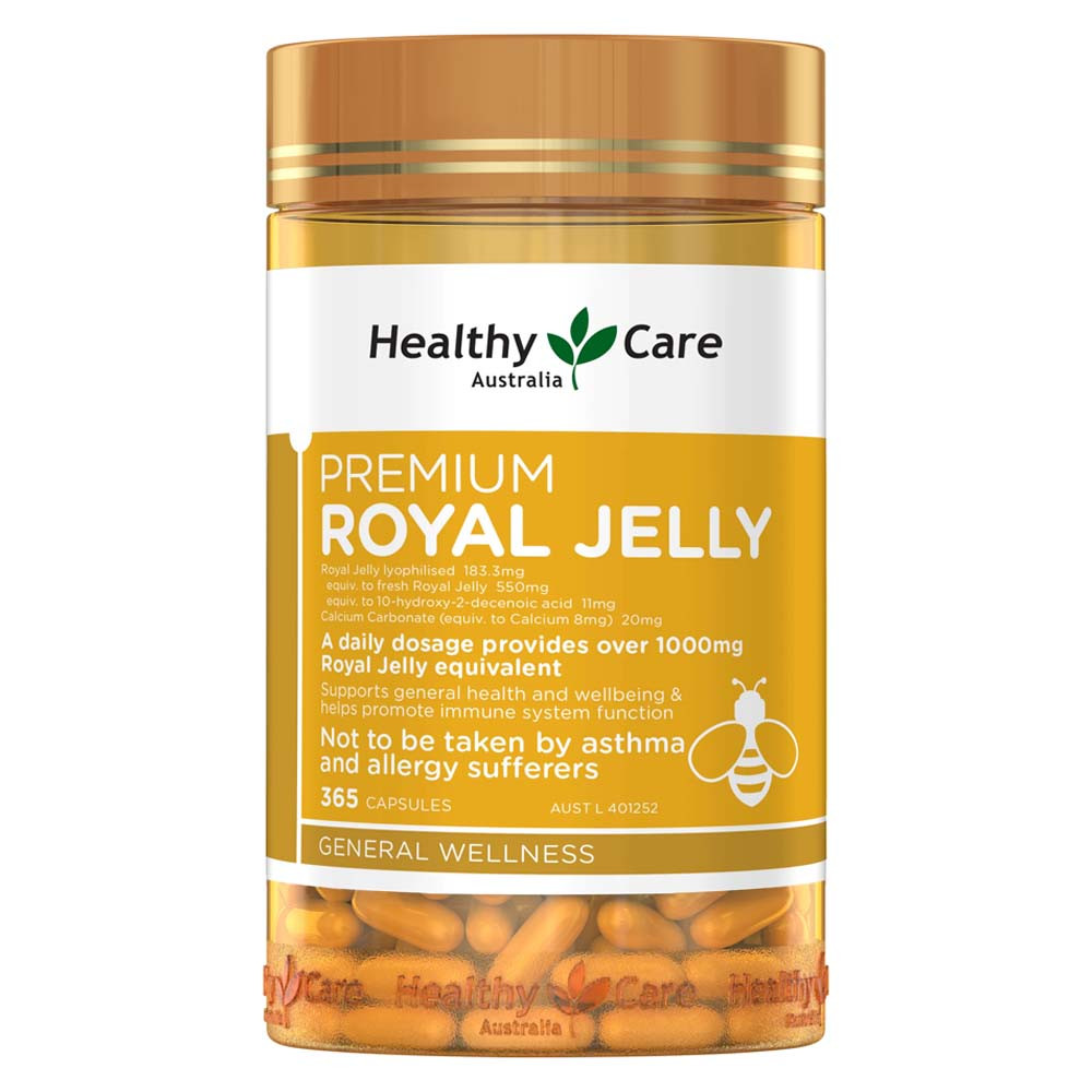 Healthy Care -Royal Jelly 1000mg 365 capsules | Natonic