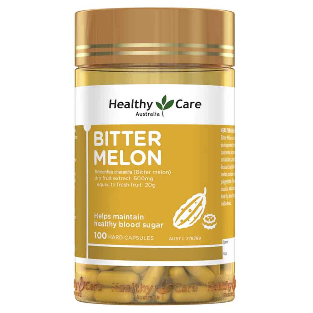 Healthy Care Bitter Melon 100 Capsules | Natonic