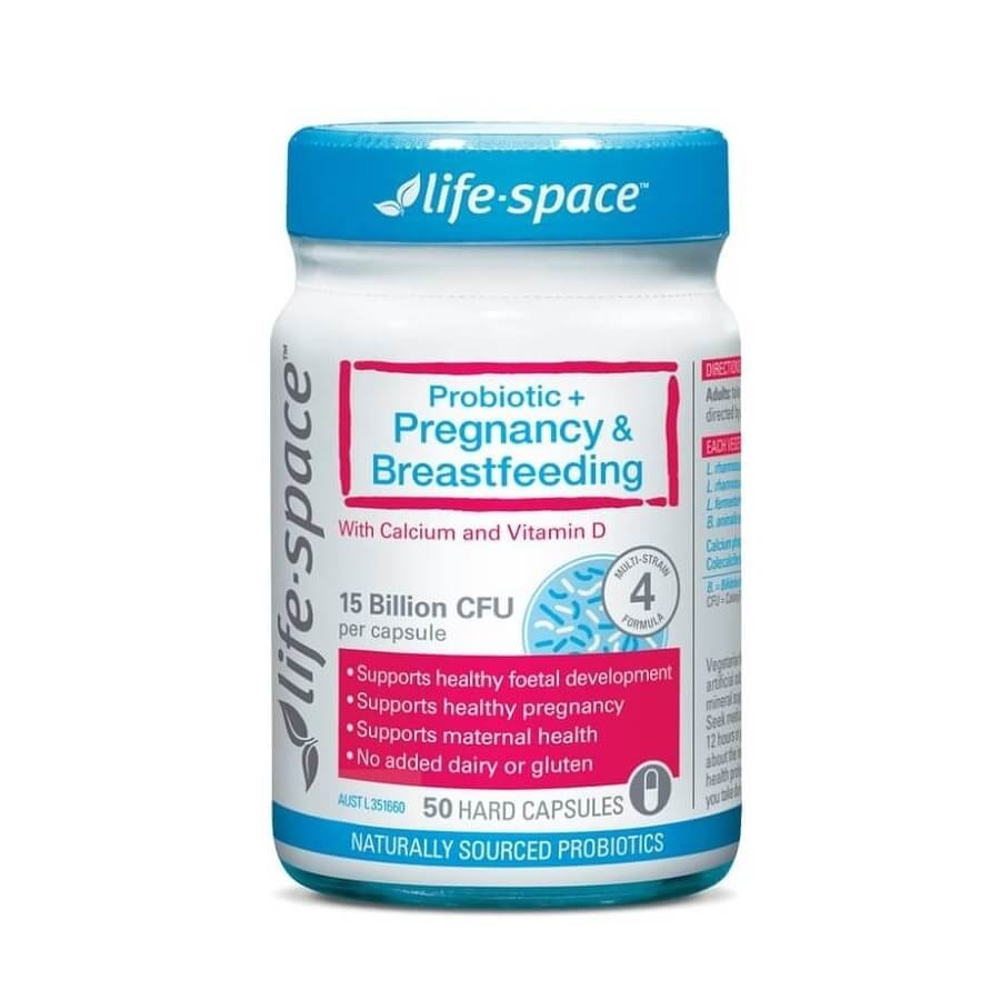 Lifespace Pregnancy & Breastfeeding Probiotic 50 Capsules | Natonic