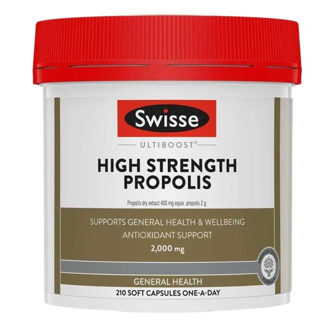 Swisse Ultiboost High Strength Propolis 2000mg 210 Capsules | Natonic