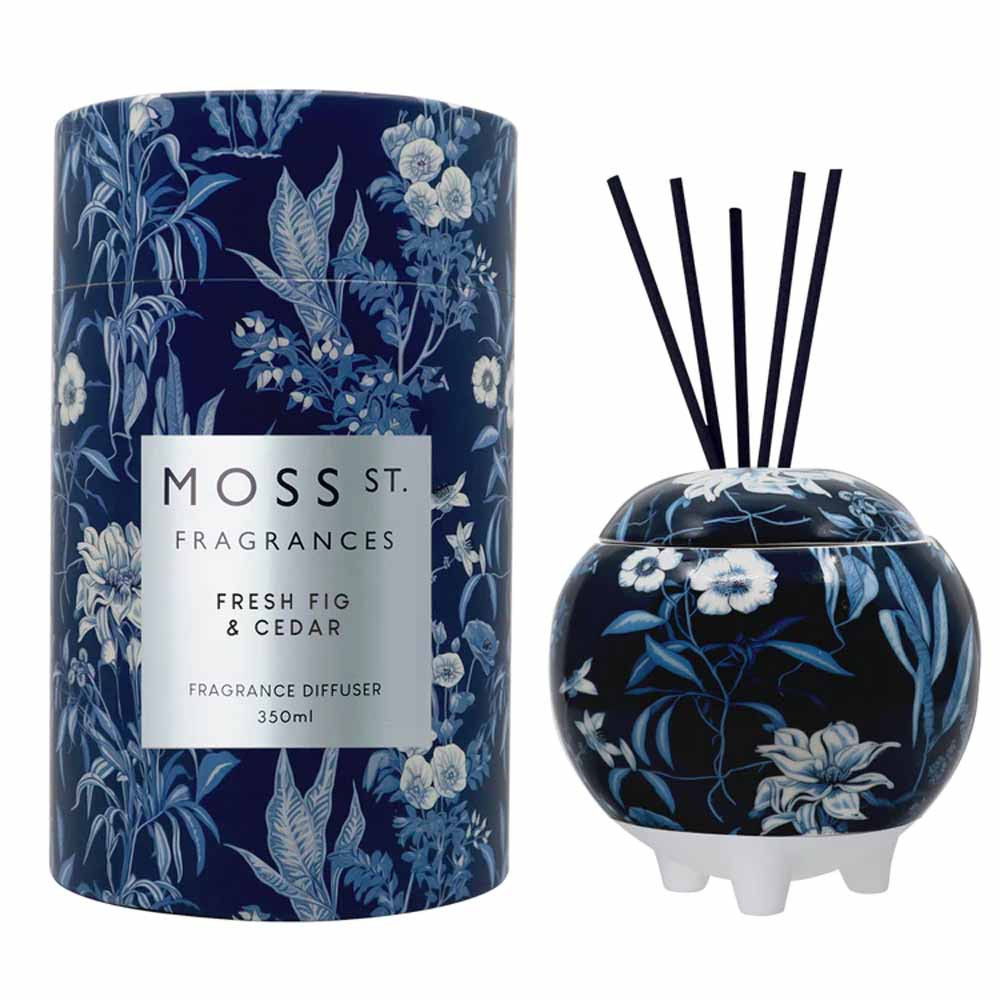 Moss St. Fragrances Fresh Fig & Cedar Ceramic Diffuser 350ml | Natonic