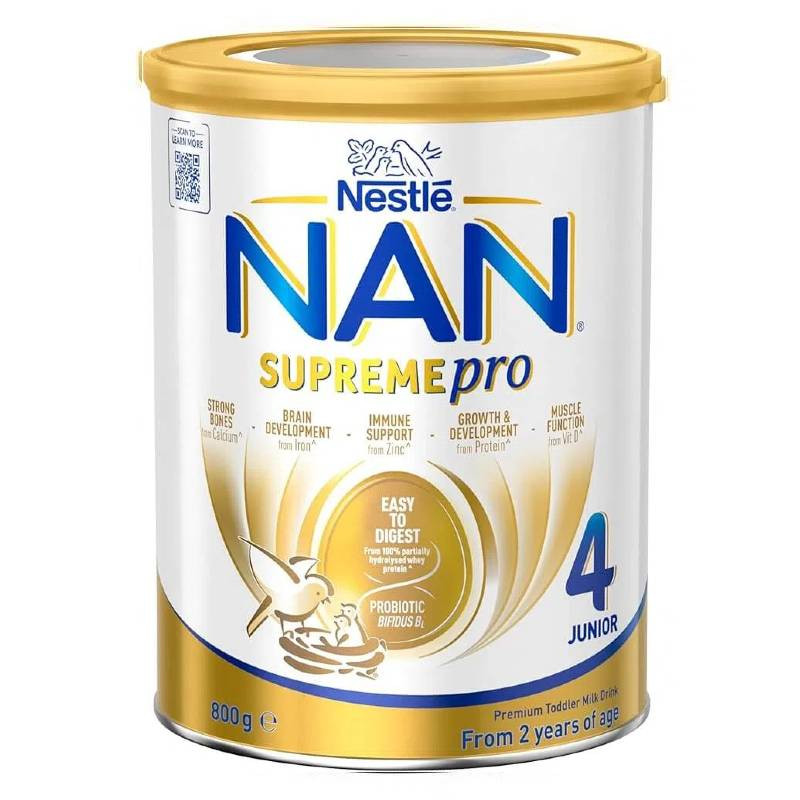 Nestle-NAN Supremepro 4 Premium Toddler Milk Drink Powder From 2 Years 800g | Natonic