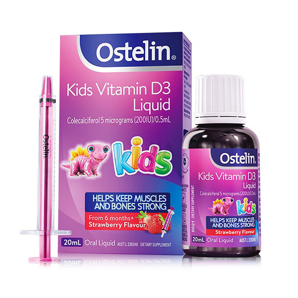 Ostelin-Kids Vitamin D3 Liquid 20ml | Natonic