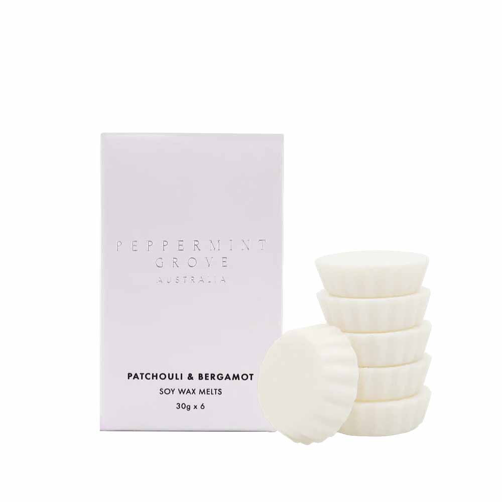 Peppermint Grove-Patchouli & Bergamot Soy Wax Melts 30g x 6 | Natonic