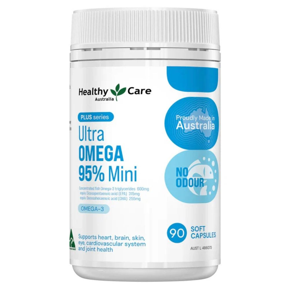 Healthy Care Plus Ultra Omega 95% Mini 90 Capsules | Natonic