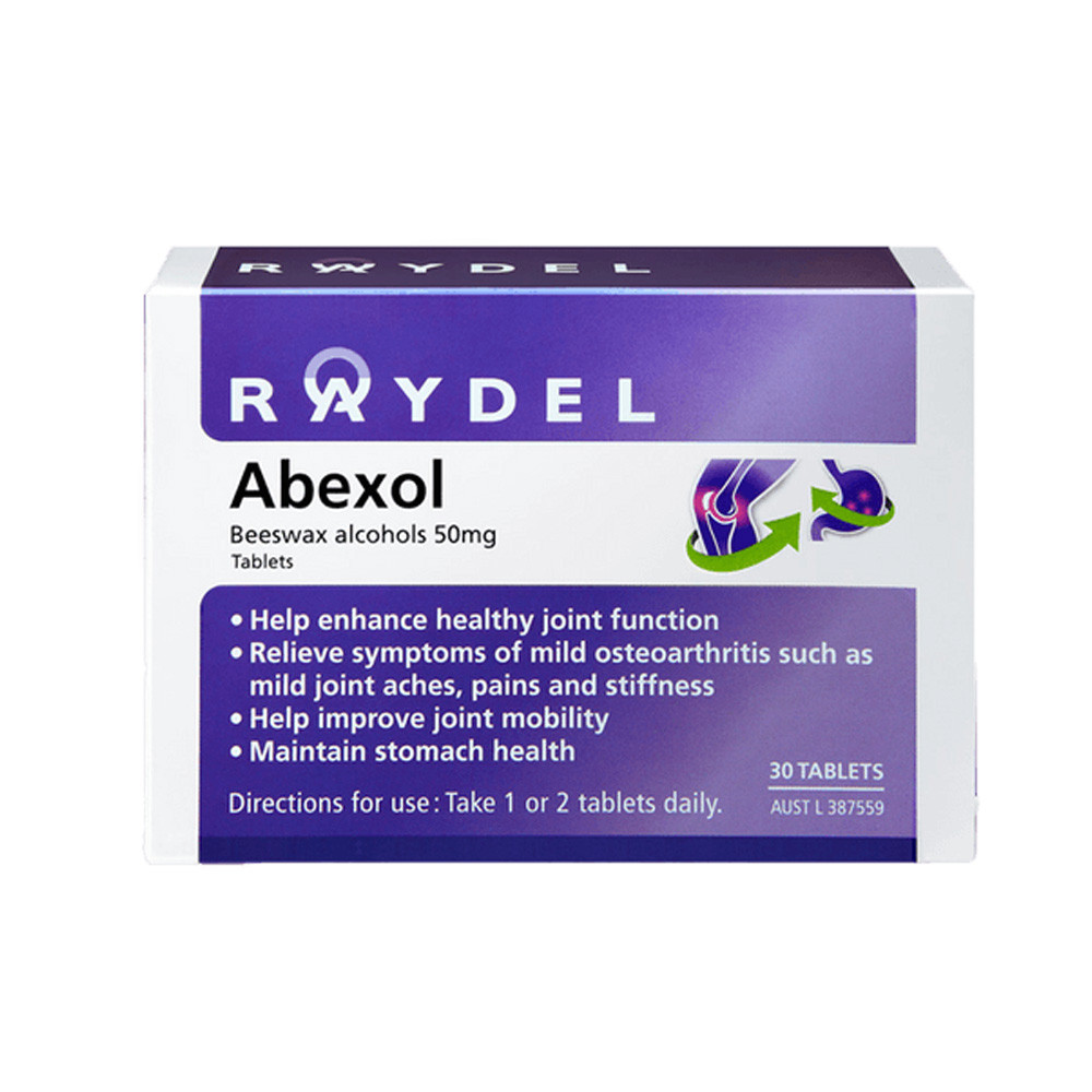Raydel Abexol 50mg 30 Tablets | Natonic