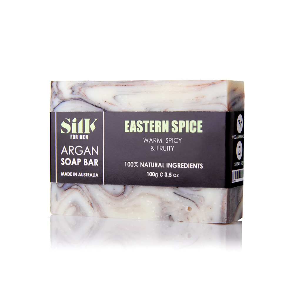 Silk Oil of Morocco Argan Soap Bar Eastern Spice 100g | Natonic