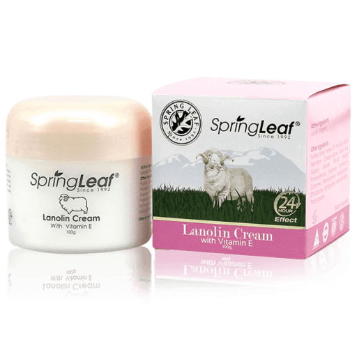 Springleaf Lanolin Cream with Vitamin E 100g I Natonic