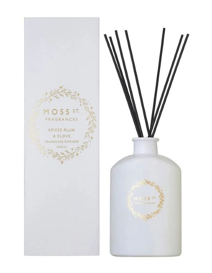 Moss St. Fragrances Christmas Spiced Plum & Clove Fragrance Diffuser ...