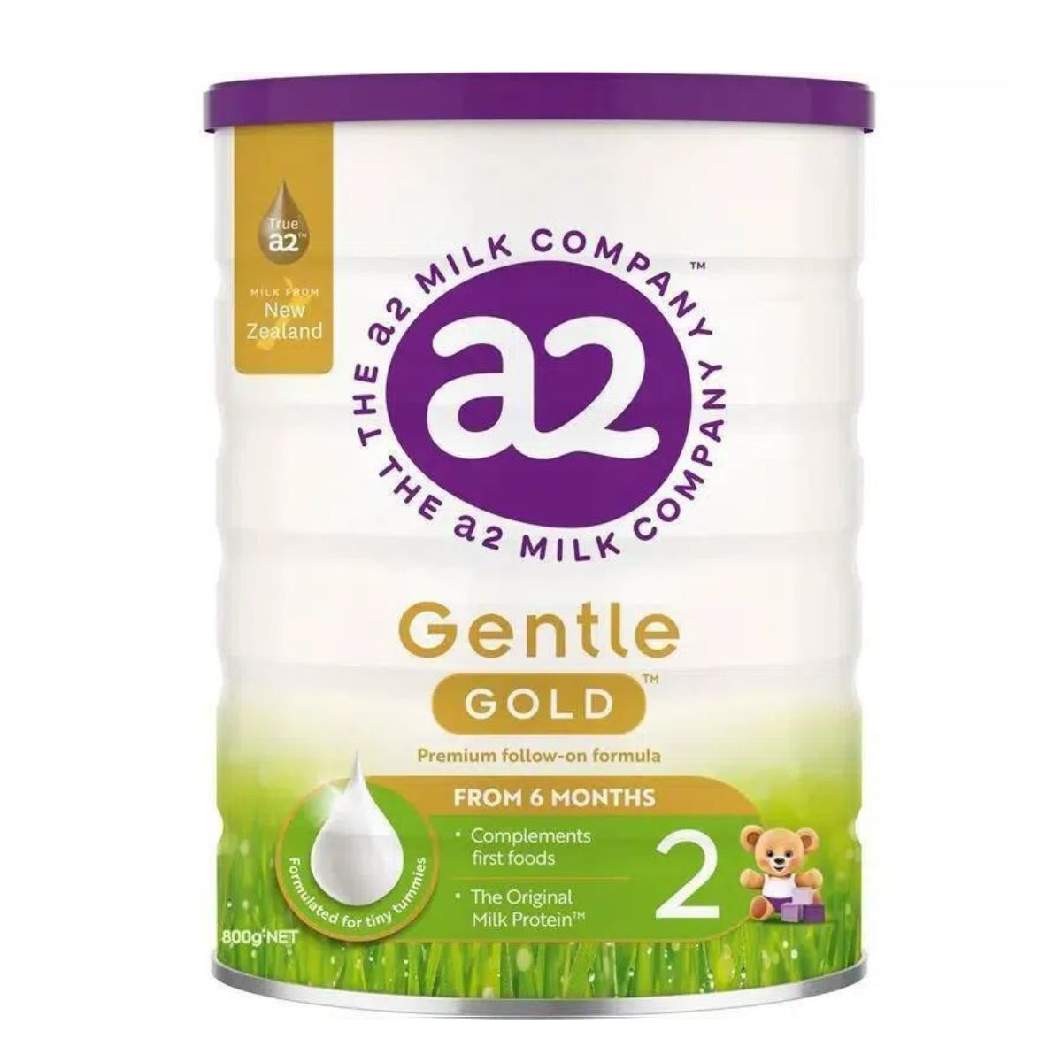A2 Milk Gentle Gold Premium Follow-up Formula Stage 2 (6 months) 800g ...