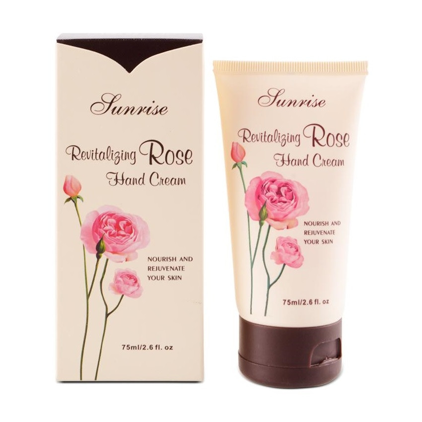 Sunrise Revitalizing Rose Hand Cream 75ml | Natonic