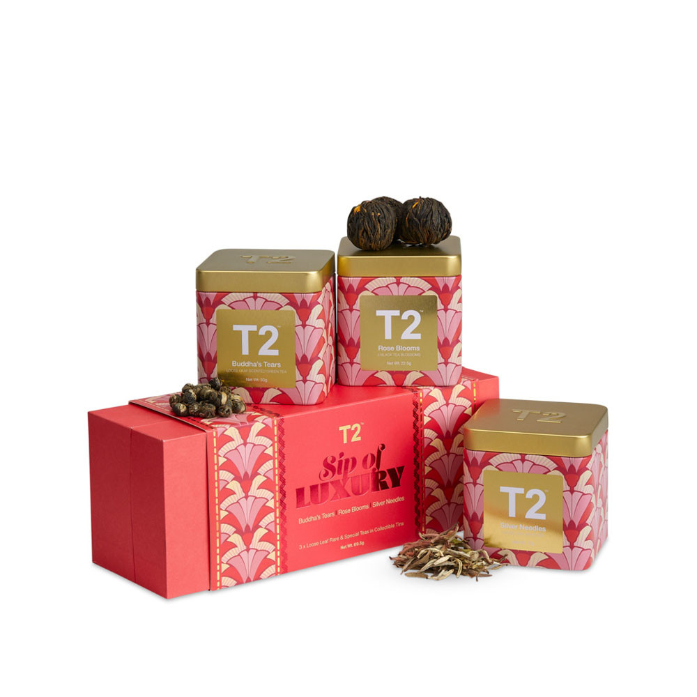 T2 Tea Sips of Luxury Loose Leaf Gift Pack | Natonic