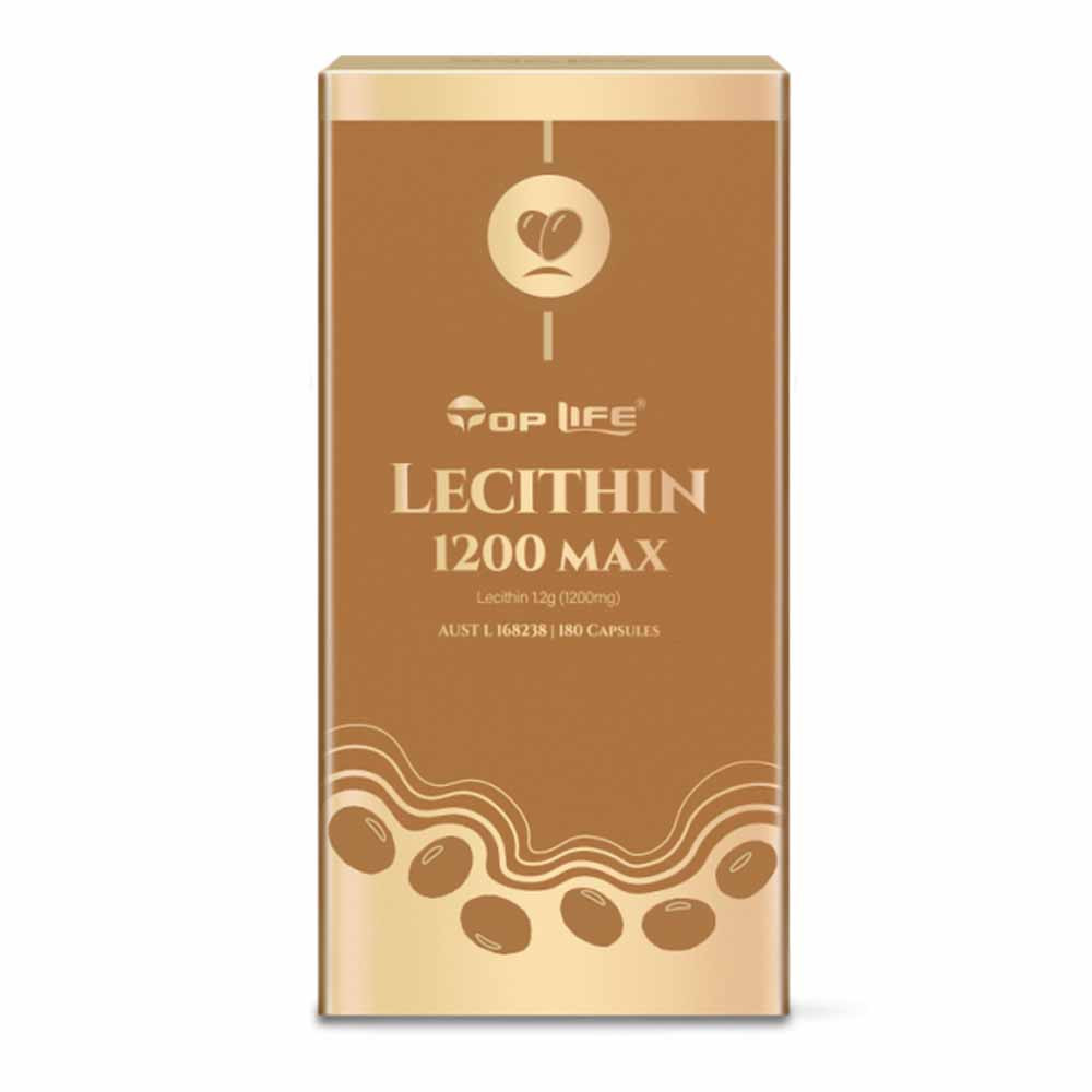Toplife Lecithin 1200 Max 180 Capsules | Natonic