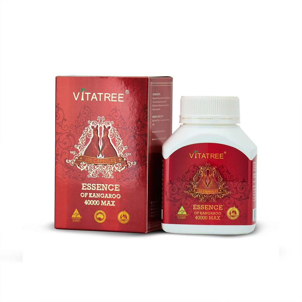 Vitatree Kangaroo Essence 40000 100 Capsules | Natonic