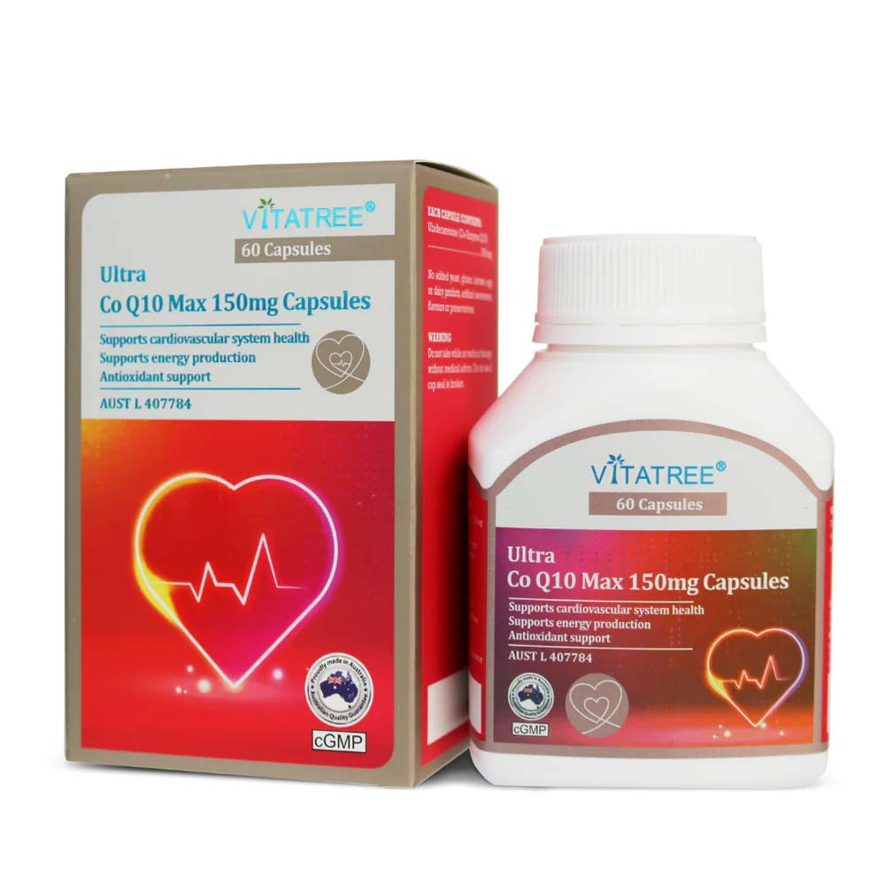 Vitatree Ultra CO Q10 Max 150mg 60 Capsules | Natonic