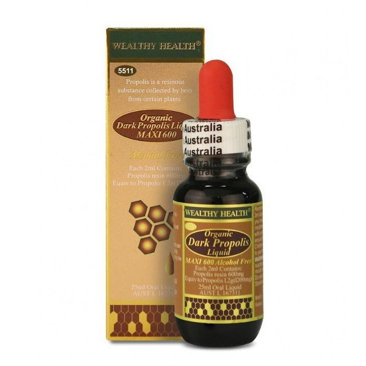 Wealthy Health Dark Propolis Liquid 25ml | Natonic