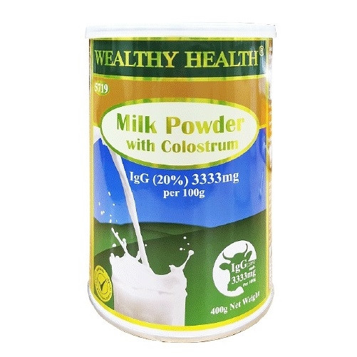 Wealthy Health Milk Powder with Colostrum IgG (20%) 400g | Natonic